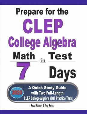 CLEP College Algebra Worksheets
