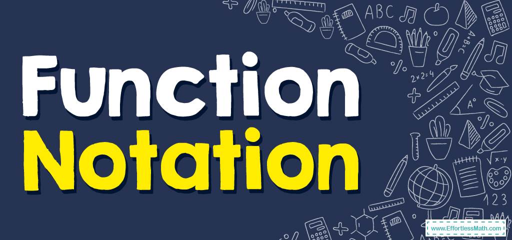 Function Notation Example Math