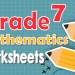6th Grade Math Worksheets