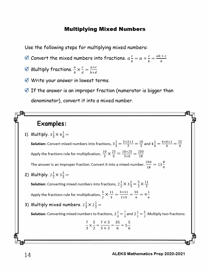 ALEKS Math Prep 2020-2021: The Most Comprehensive Review and Ultimate ...