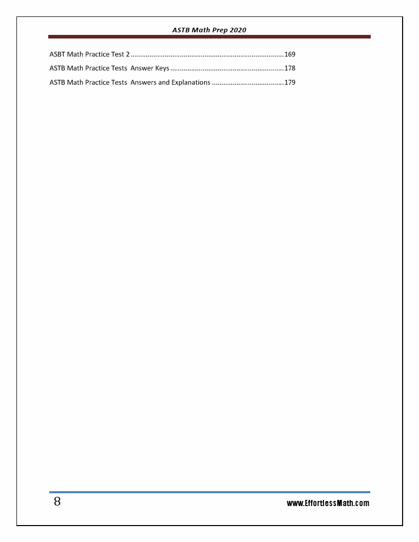 ASTB Math Prep 2020: A Comprehensive Review and Ultimate Guide to the ...