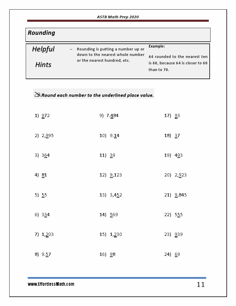 ASTB Math Prep 2020: A Comprehensive Review and Ultimate Guide to the ...