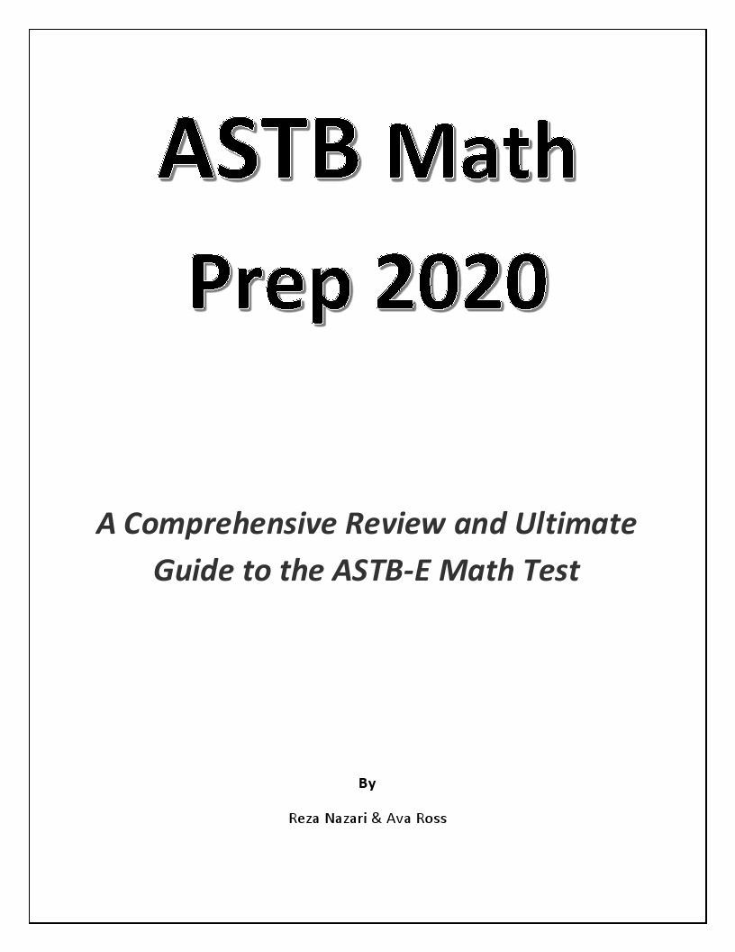 ASTB Math Prep 2020: A Comprehensive Review and Ultimate Guide to the ...