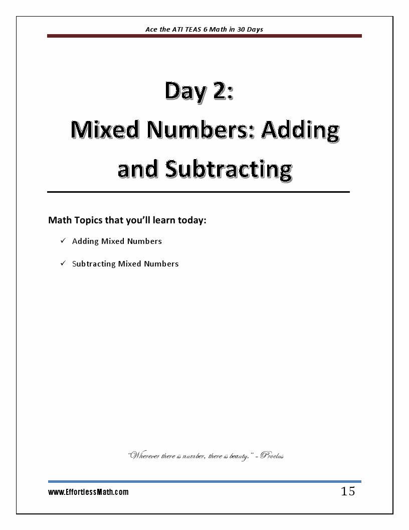 Ace the ATI TEAS 6 Math in 30 Days: The Ultimate Crash Course to Beat ...