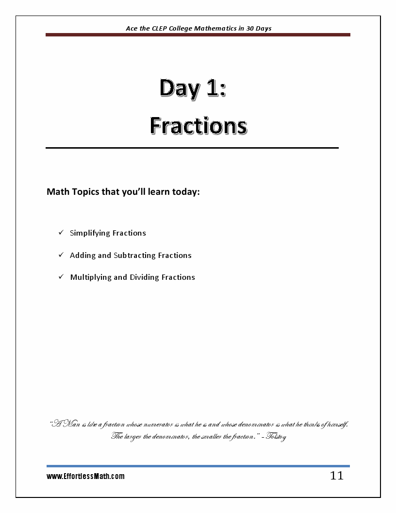 Ace the CLEP College Mathematics in 30 Days: The Ultimate Crash Course ...