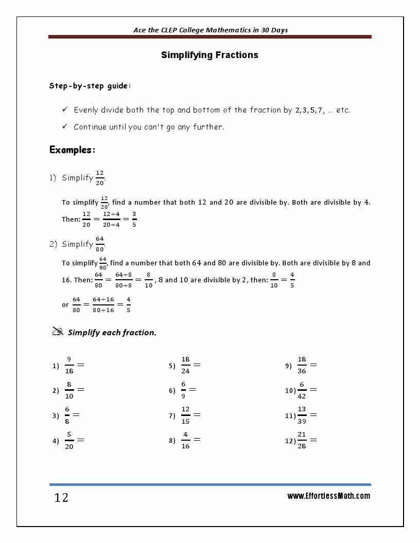 Ace the CLEP College Mathematics in 30 Days: The Ultimate Crash Course ...