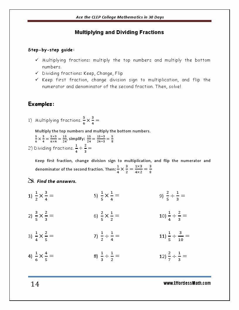 Ace the CLEP College Mathematics in 30 Days: The Ultimate Crash Course ...