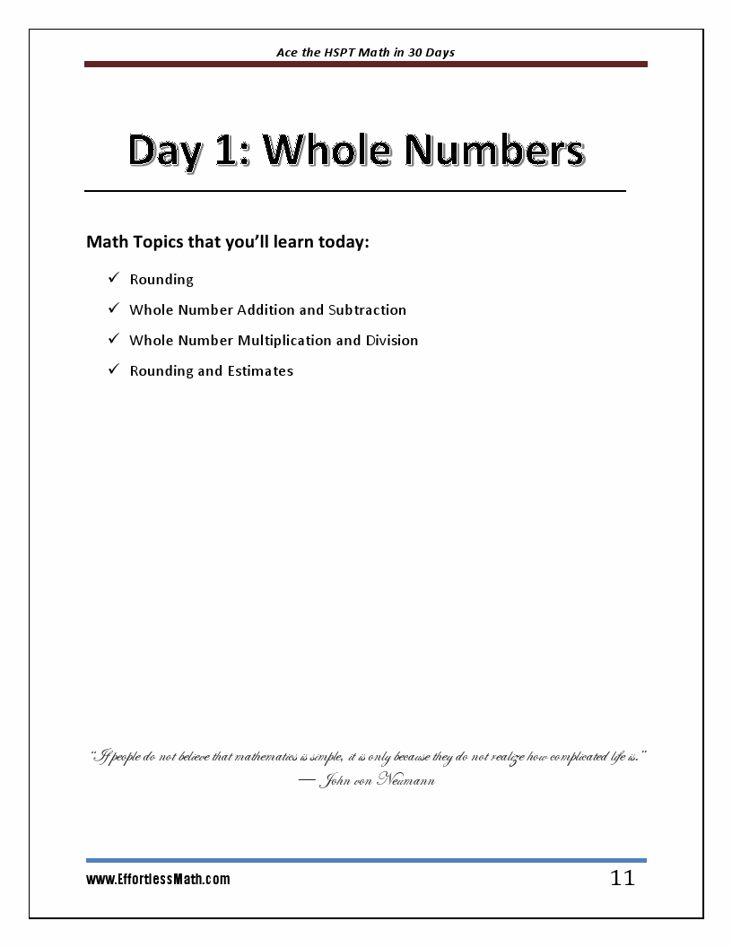 Ace the HSPT Math in 30 Days: The Ultimate Crash Course to Beat the ...