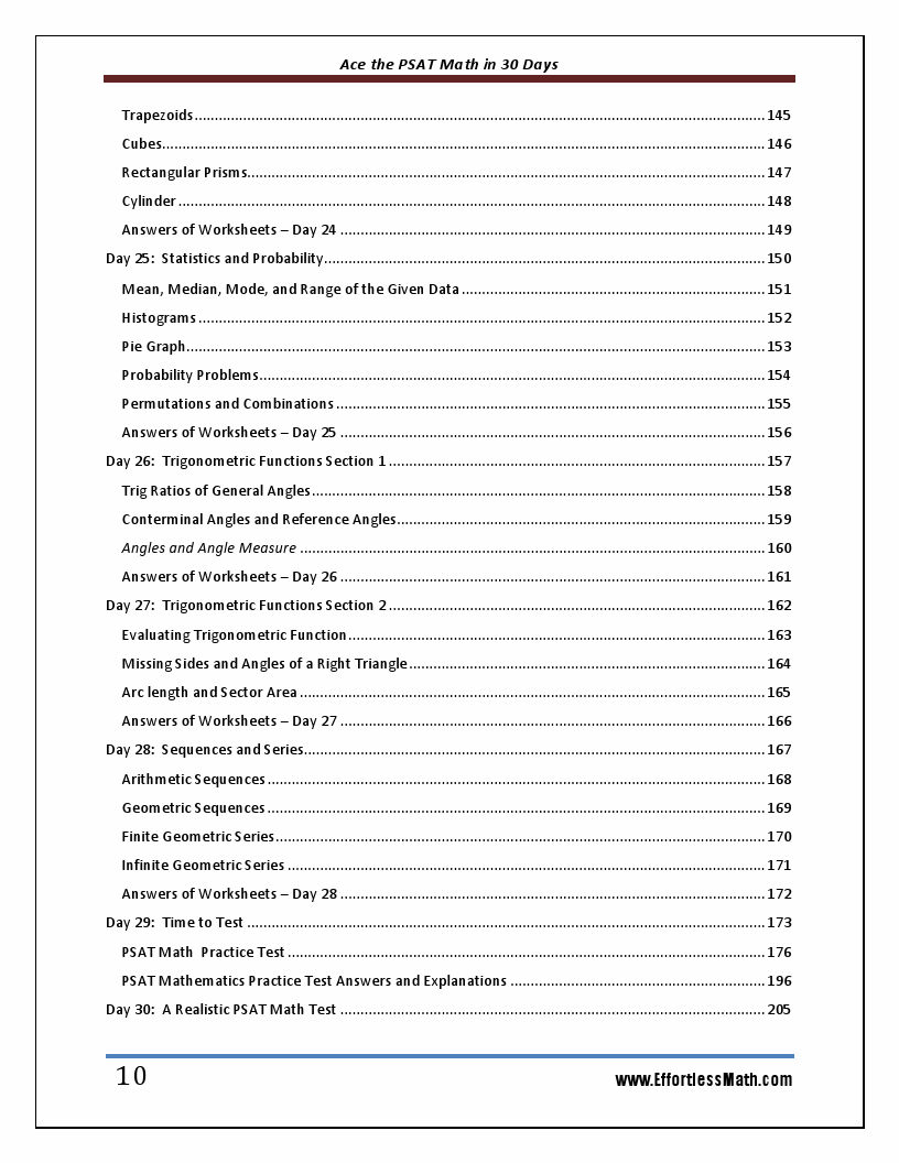 Ace the PSAT Math in 30 Days: The Ultimate Crash Course to Beat the ...