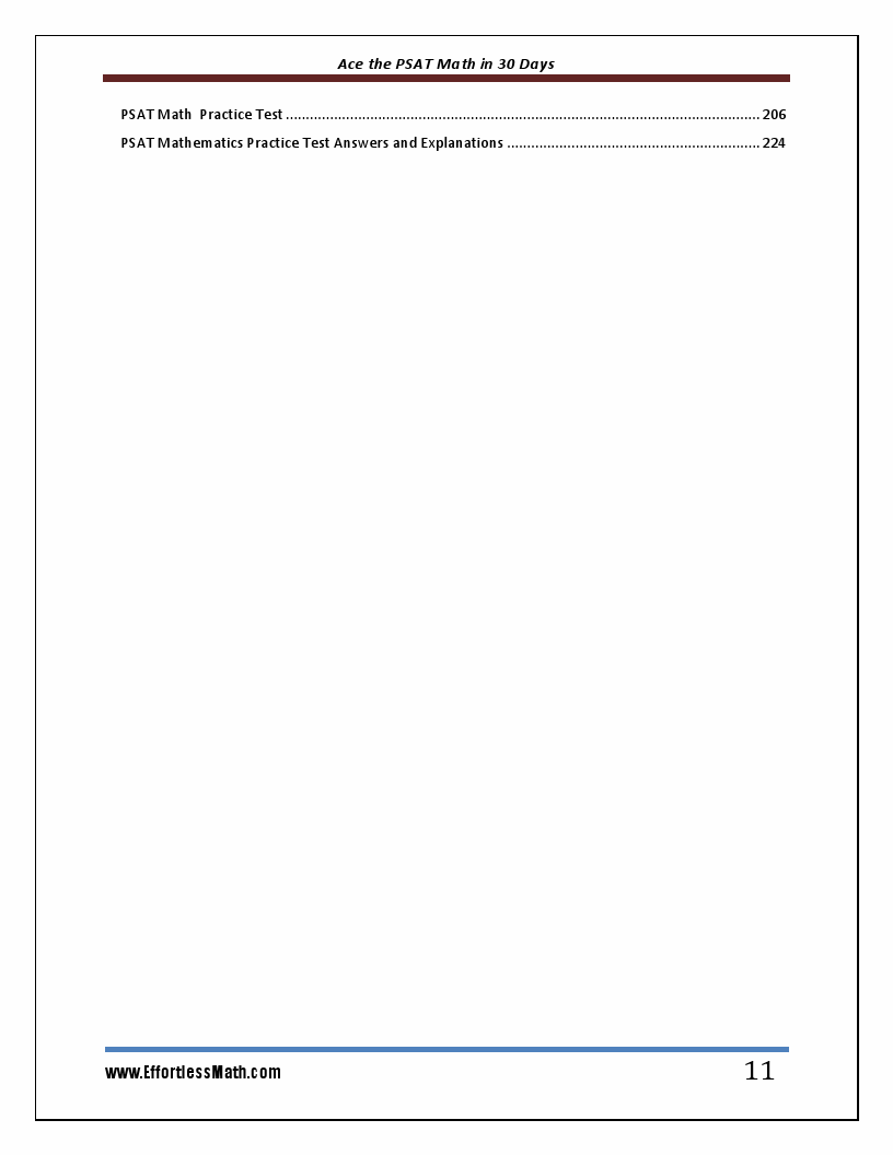 Ace the PSAT Math in 30 Days: The Ultimate Crash Course to Beat the ...