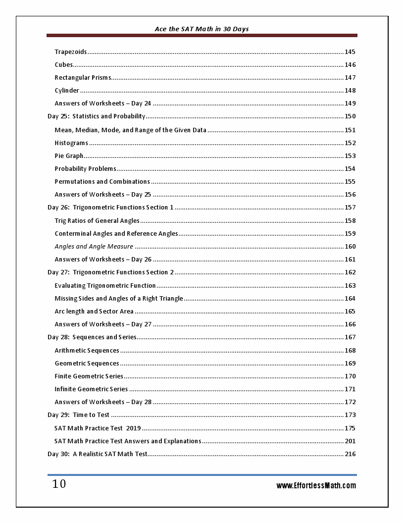 Ace the SAT Math in 30 Days: The Ultimate Crash Course to Beat the SAT ...