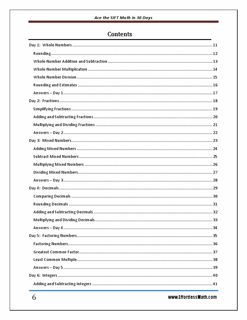 Ace the SIFT Math in 30 Days: The Ultimate Crash Course to Beat the ...