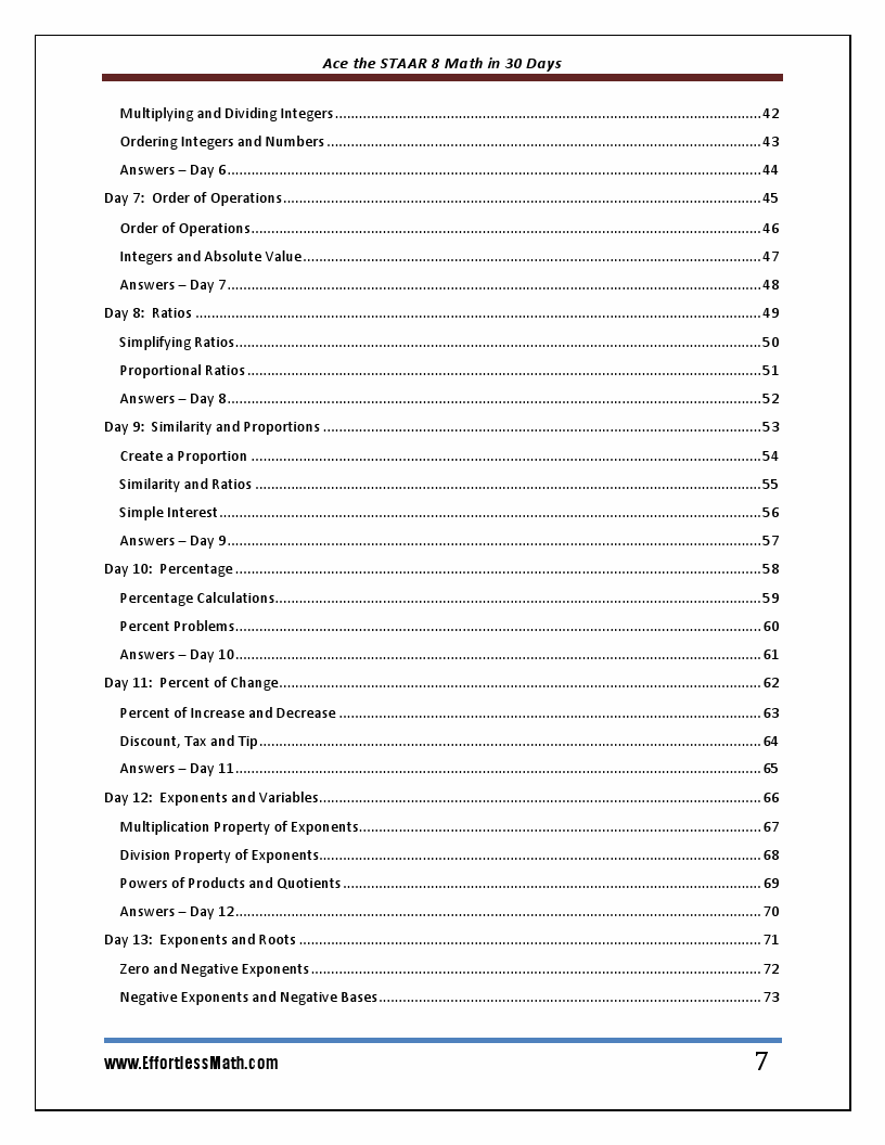 Ace the STAAR 8 Math in 30 Days: The Ultimate Crash Course to Beat the ...