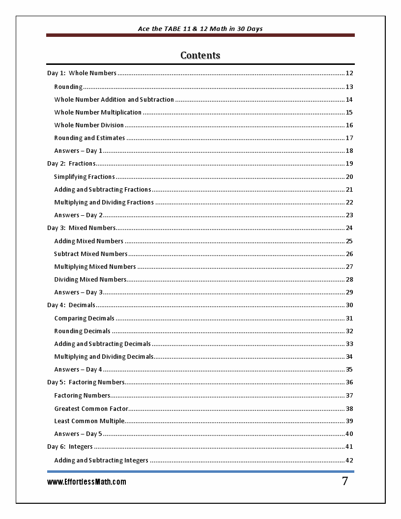 Ace the TABE 11 & 12 Math Level D in 30 Days: The Ultimate Crash Course ...