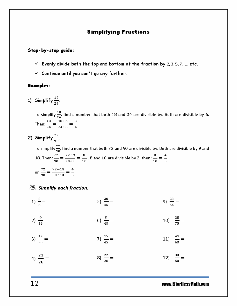 Basic Math and Pre-Algebra: A Comprehensive Review and Step-by-Step ...