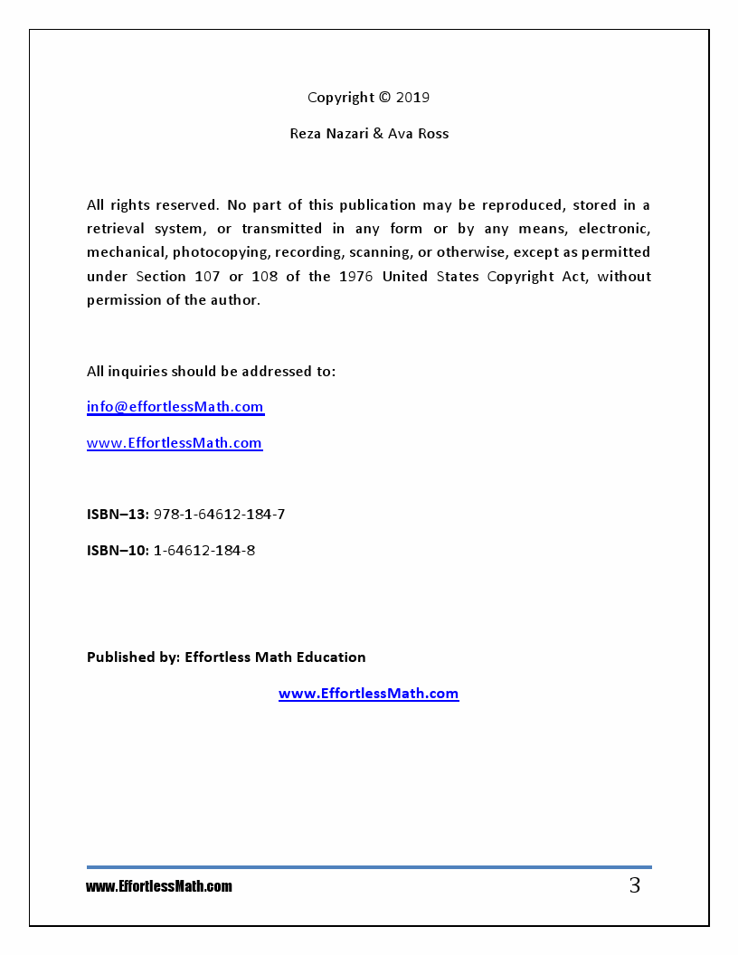 Basic Math and Pre-Algebra: A Comprehensive Review and Step-by-Step Guide to Mastering Pre ...