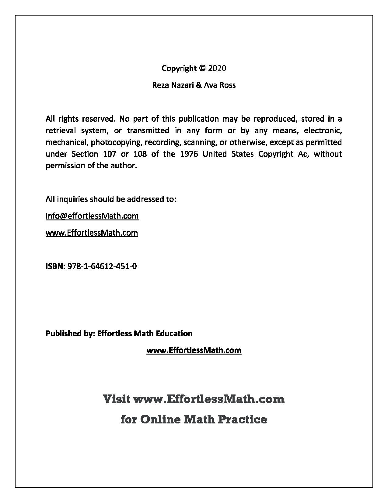 CHSPE Math Exercise Book 2020-2021: Student Workbook and Two Full ...