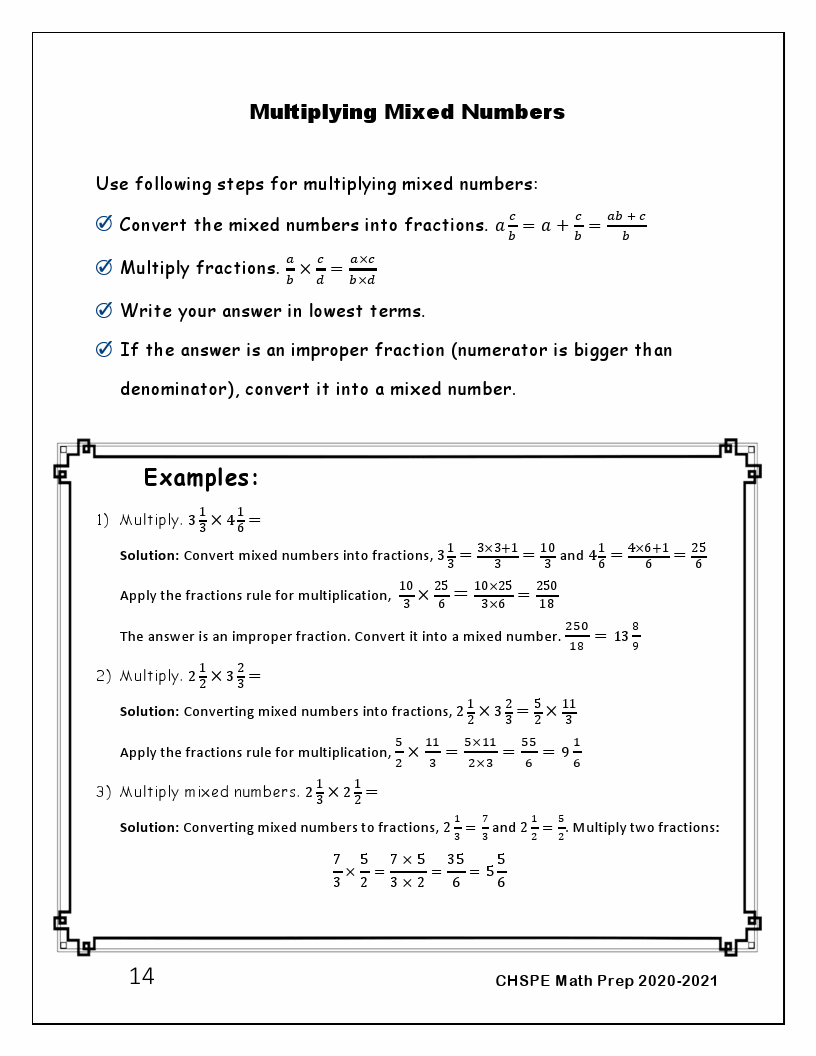 CHSPE Math Prep 2020-2021: The Most Comprehensive Review and Ultimate ...