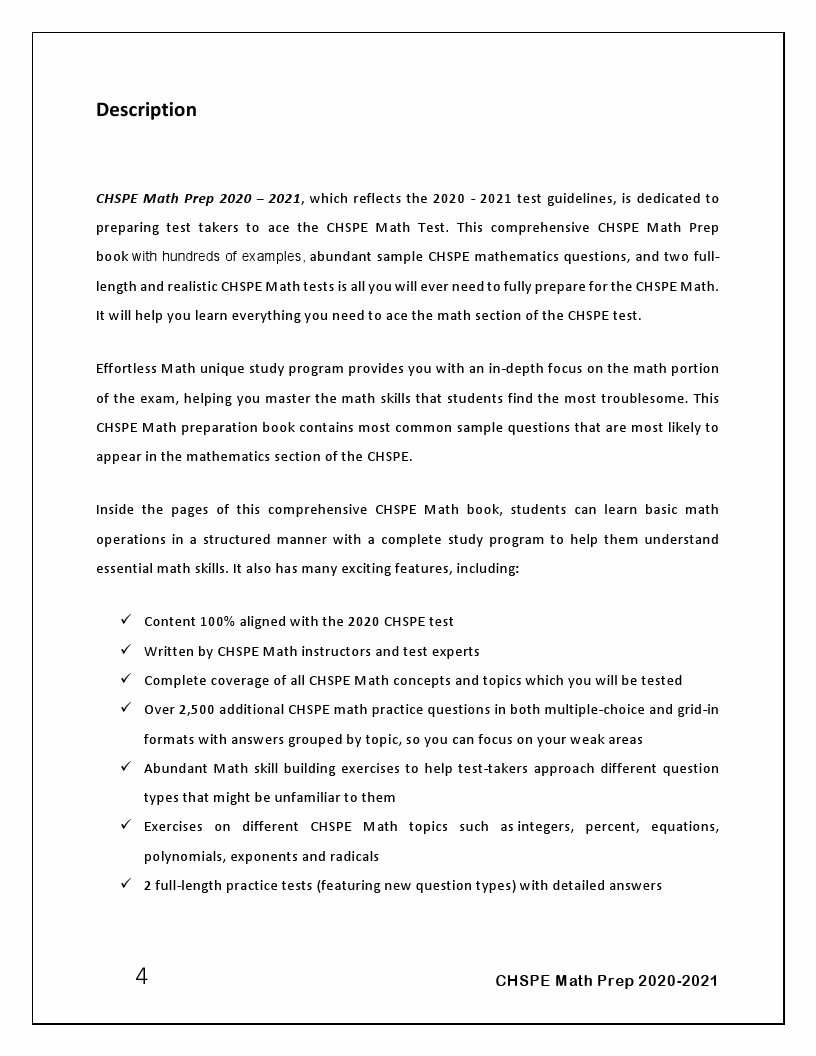 CHSPE Math Prep 2020-2021: The Most Comprehensive Review and Ultimate ...