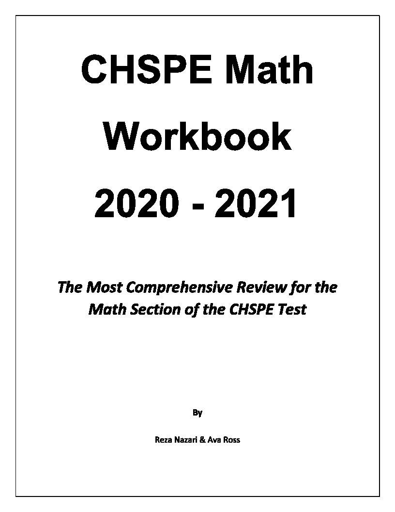 CHSPE Math Workbook 2020 – 2021: The Most Comprehensive Review for the ...
