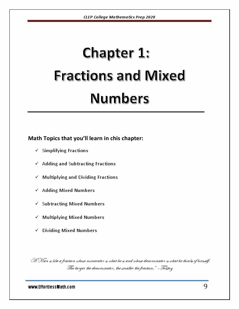 CLEP College Mathematics Prep 2020: A Comprehensive Review and Step-By ... CLEP College Mathematics Prep 2020: A Comprehensive Review and Step-By ...