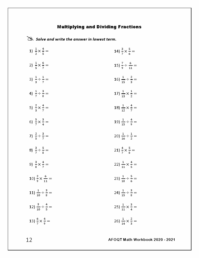 Comprehensive ASTB Math Practice Book 2020 – 2021: Complete Coverage of ...