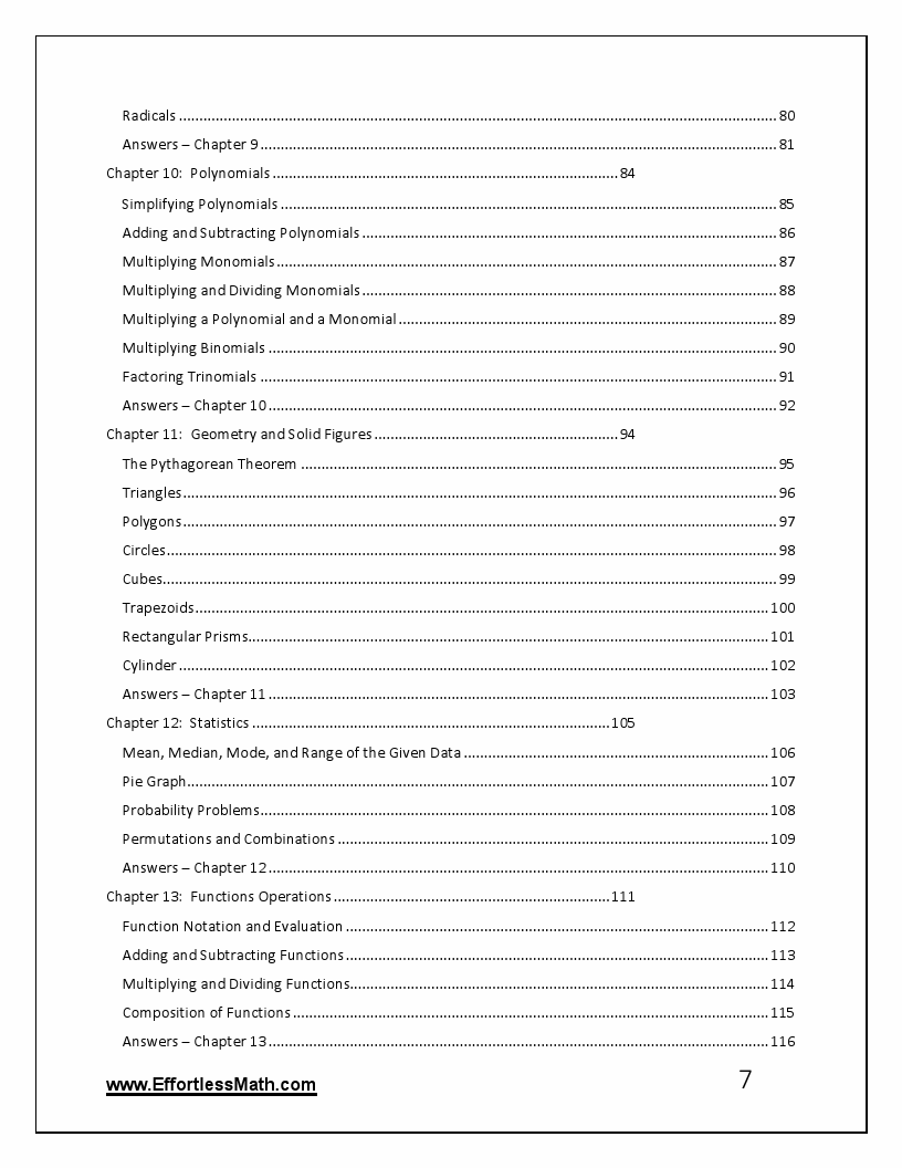 Comprehensive DAT Math Practice Book 2020 – 2021: Complete Coverage of ...