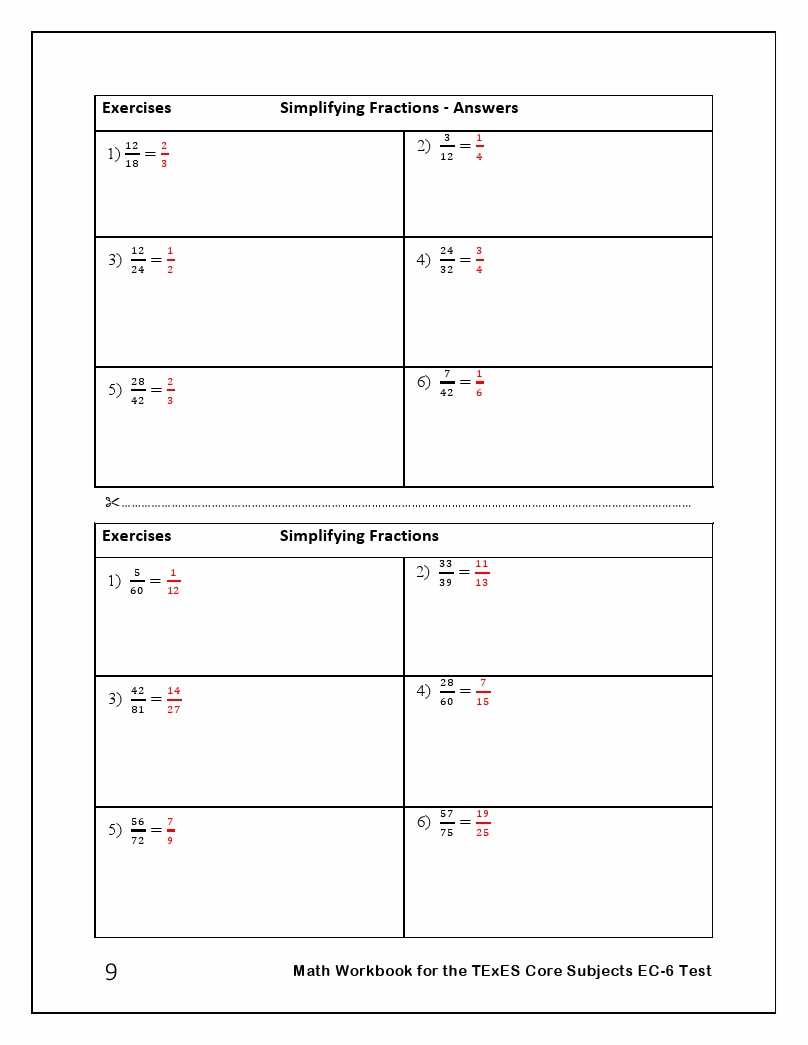 Comprehensive Math Workbook for the TExES Core Subjects EC-6 Test ...
