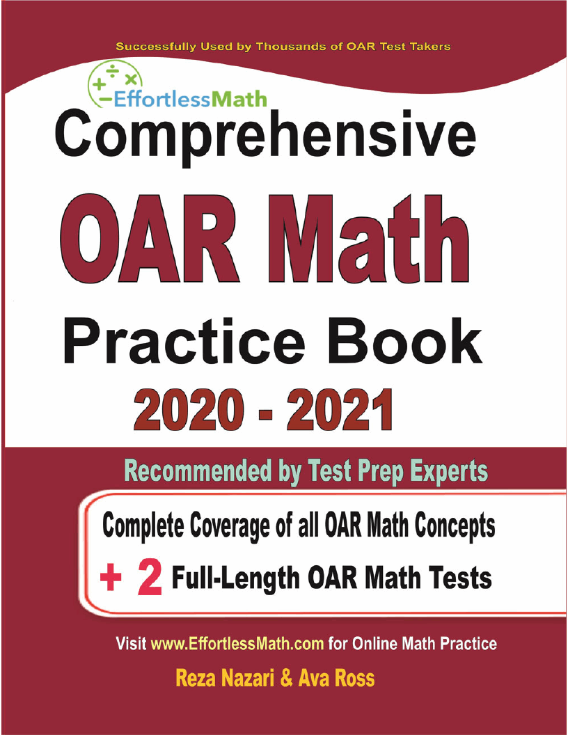 Comprehensive OAR Math Practice Book 2020 – 2021: Complete Coverage of ...