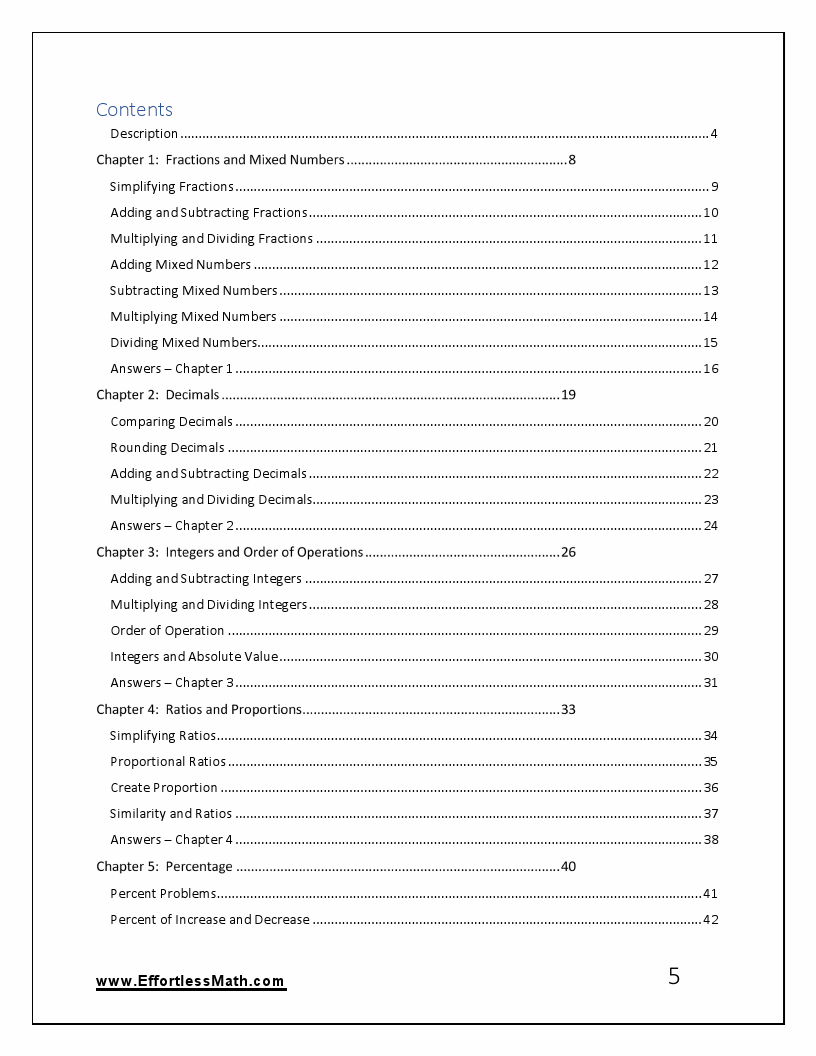 Comprehensive Pre-Algebra Practice Book 2020 – 2021: Complete Coverage ...