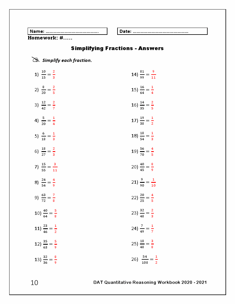 DAT Quantitative Reasoning Workbook 2020 – 2021: The Most Comprehensive ...