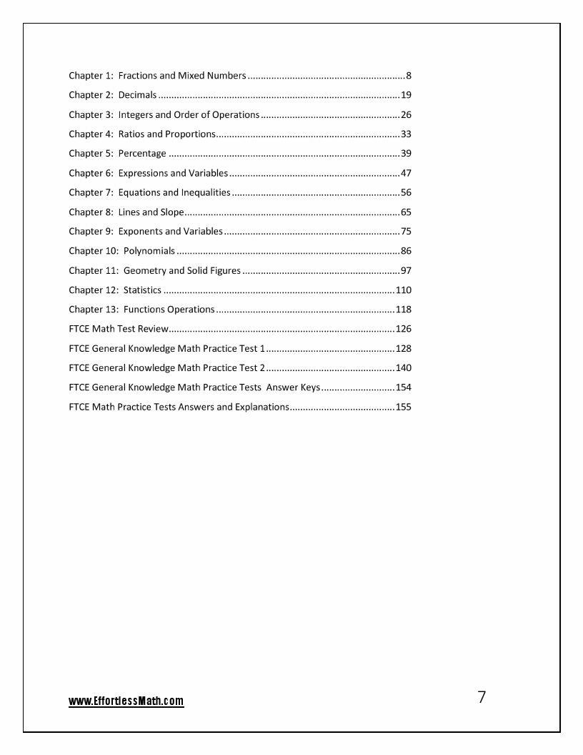 FTCE Math Prep 2020-2021: The Most Comprehensive Review and Ultimate ...