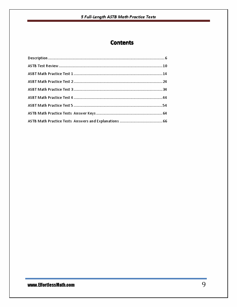 5 Full-Length ASTB Math Practice Tests: The Practice You Need to Ace ...