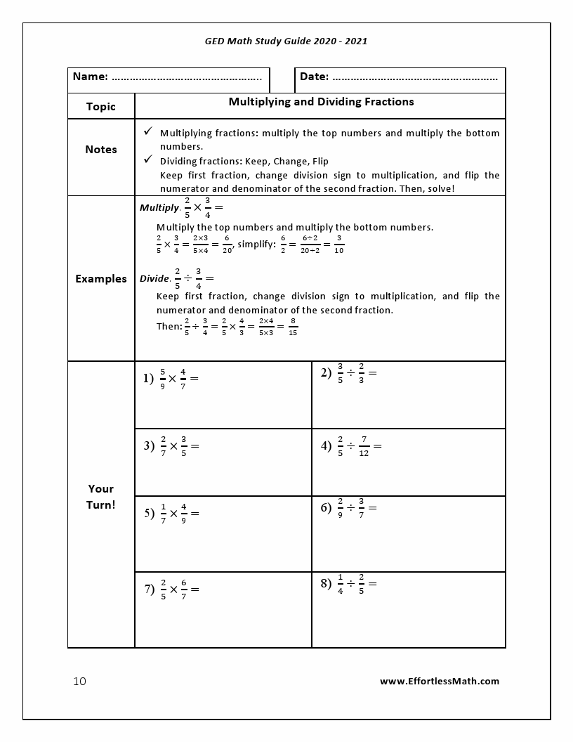 GED Math Study Guide 2020 – 2021: A Comprehensive Review and Step-By ... GED Math Study Guide 2020 – 2021: A Comprehensive Review and Step-By ...