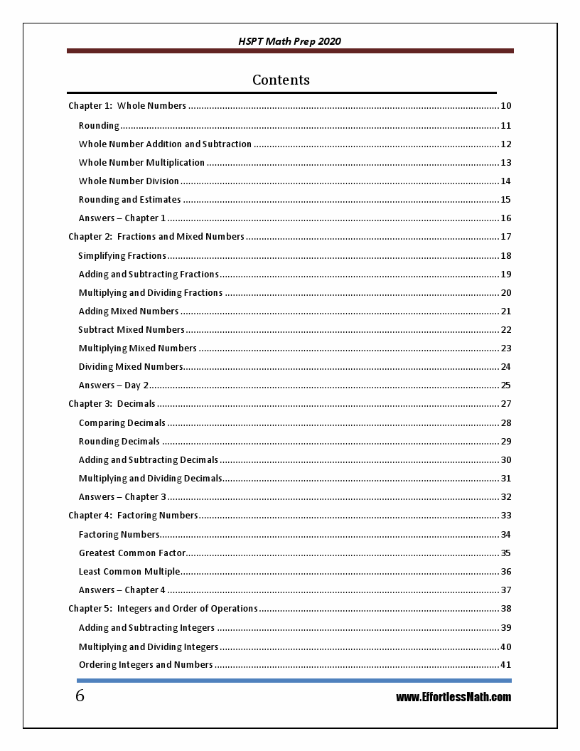 HSPT Math Prep 2020: A Comprehensive Review and Step-By-Step Guide to ...