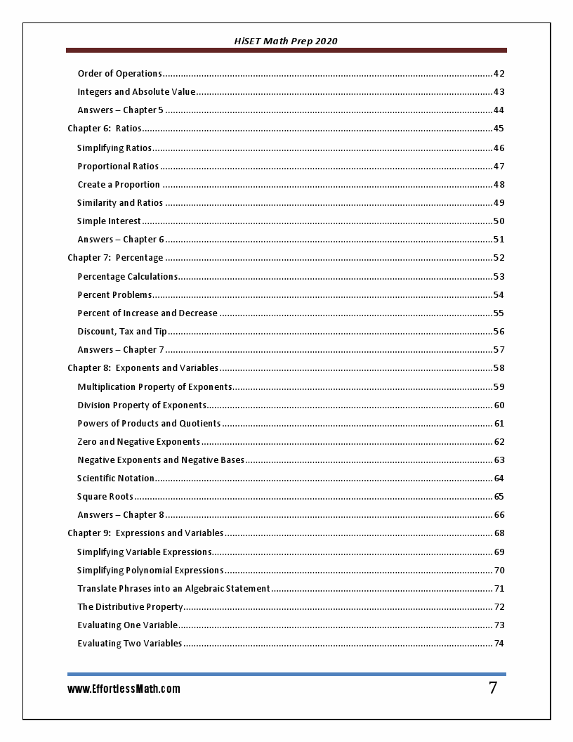 HiSET Math Prep 2020: A Comprehensive Review and Step-By-Step Guide to ... HiSET Math Prep 2020: A Comprehensive Review and Step-By-Step Guide to ...