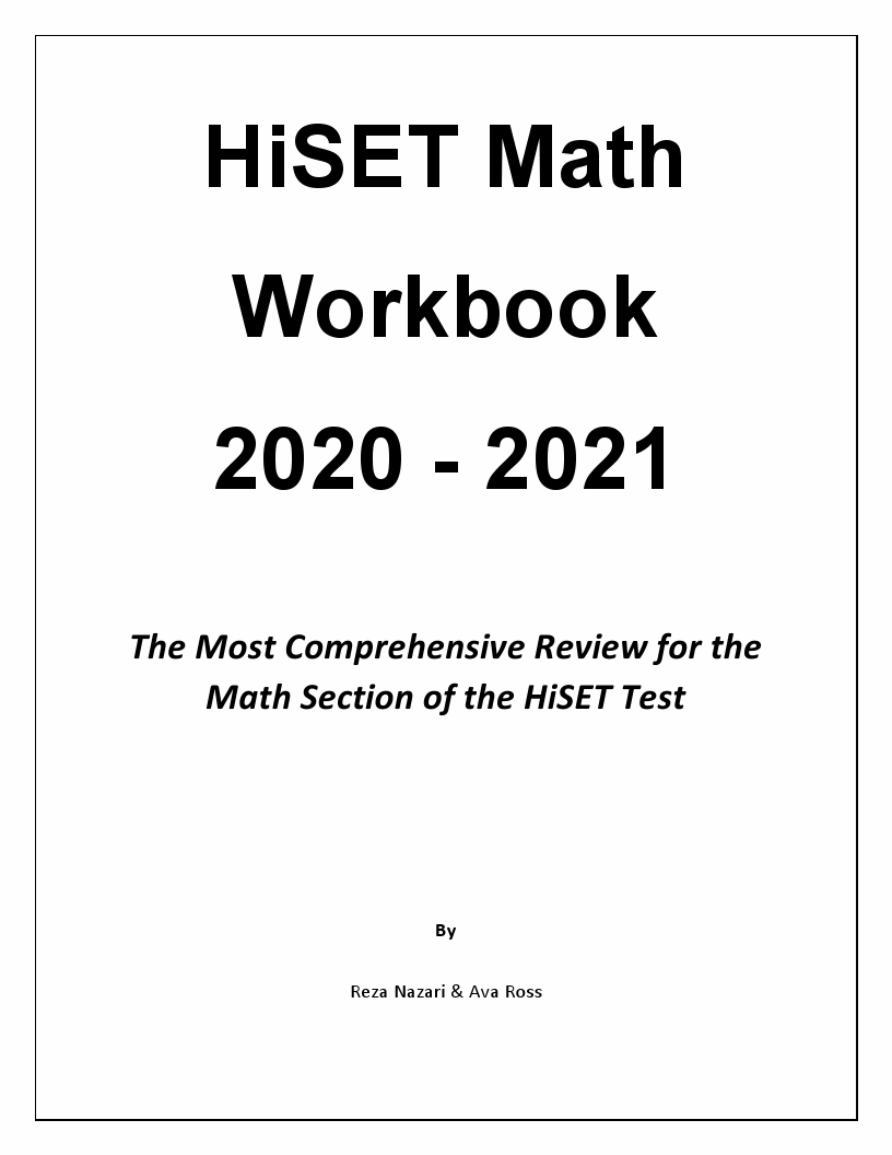 HiSET Math Workbook 2020 – 2021: The Most Comprehensive Review for the ...