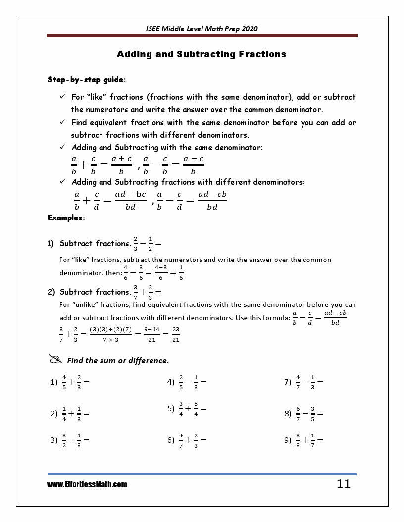 ISEE Middle Level Math Prep 2020: A Comprehensive Review and Step-By ...