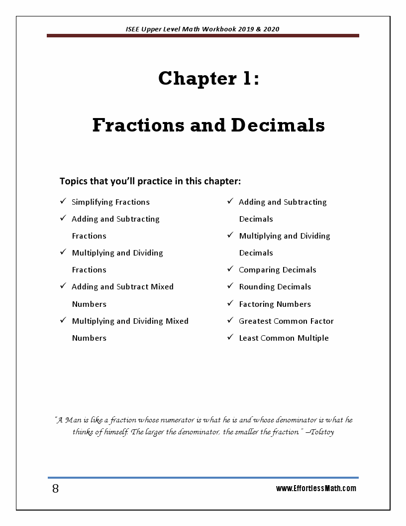 ISEE Upper Level Math Workbook 2019 & 2020: Extra Practice for an ...