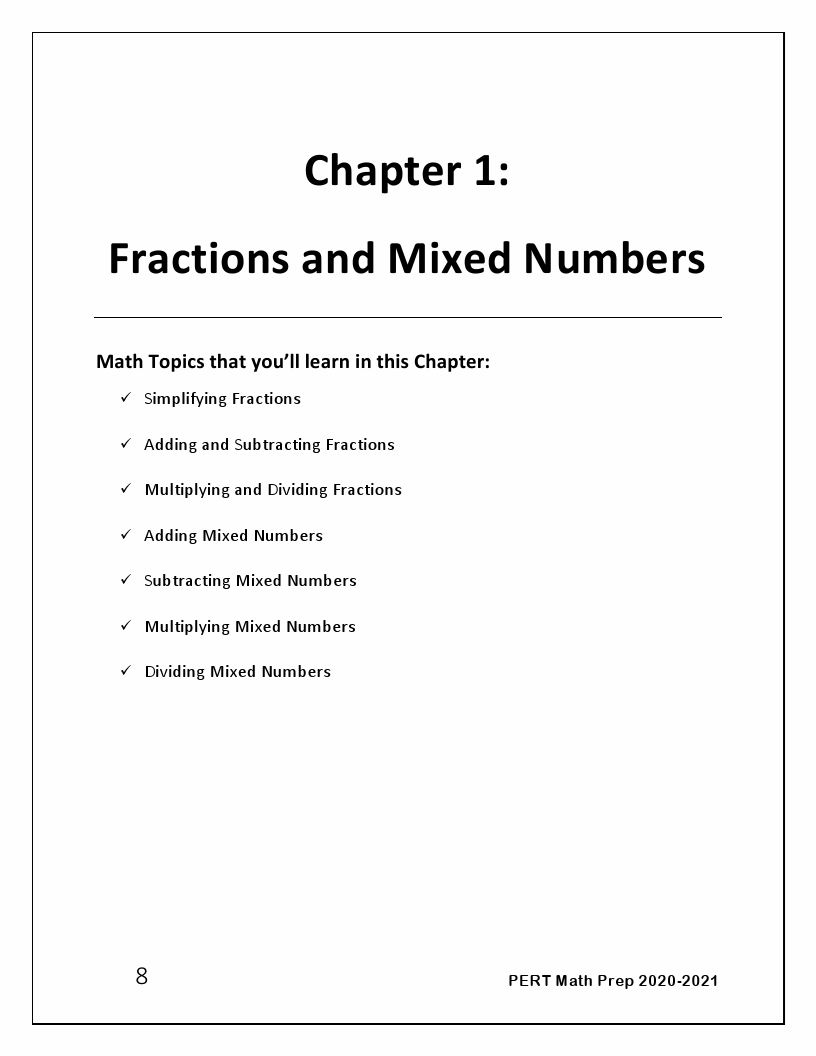 PERT Math Prep 2020-2021: The Most Comprehensive Review and Ultimate ...