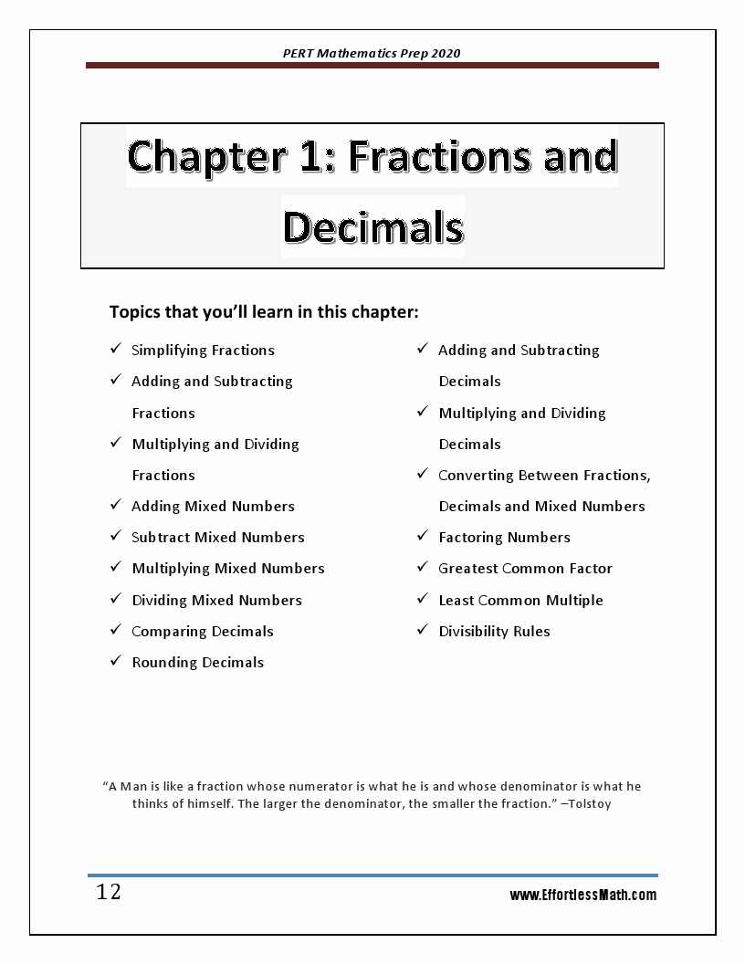 PERT Mathematics Prep 2020: A Comprehensive Review and Ultimate Guide ...