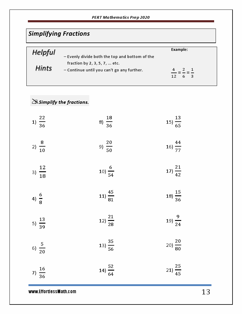 PERT Mathematics Prep 2020: A Comprehensive Review and Ultimate Guide ...