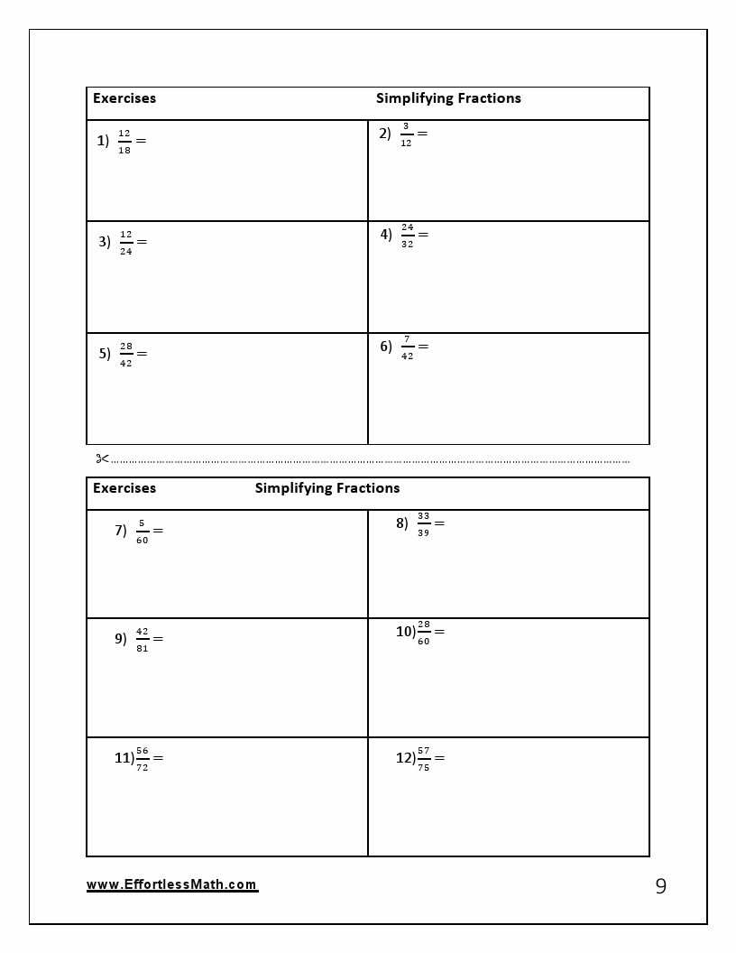 Pre-Algebra Exercise Book 2020-2021: Student Workbook - Effortless Math ...
