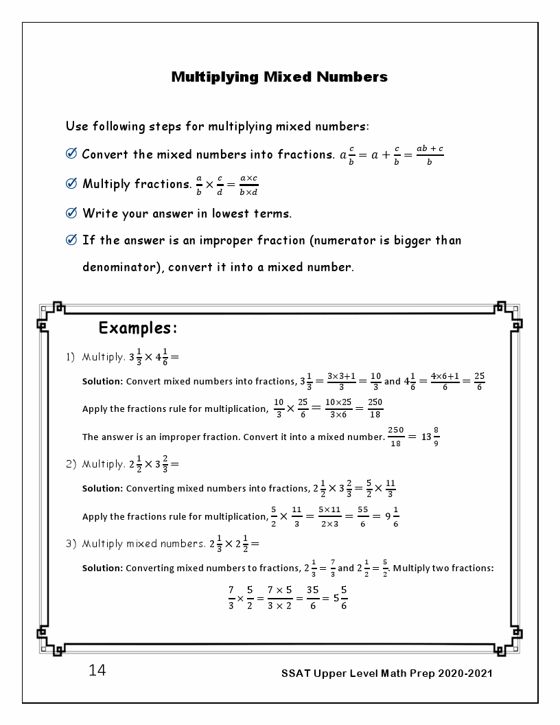 SSAT Upper Level Math Prep 2020-2021: The Most Comprehensive Review and ...