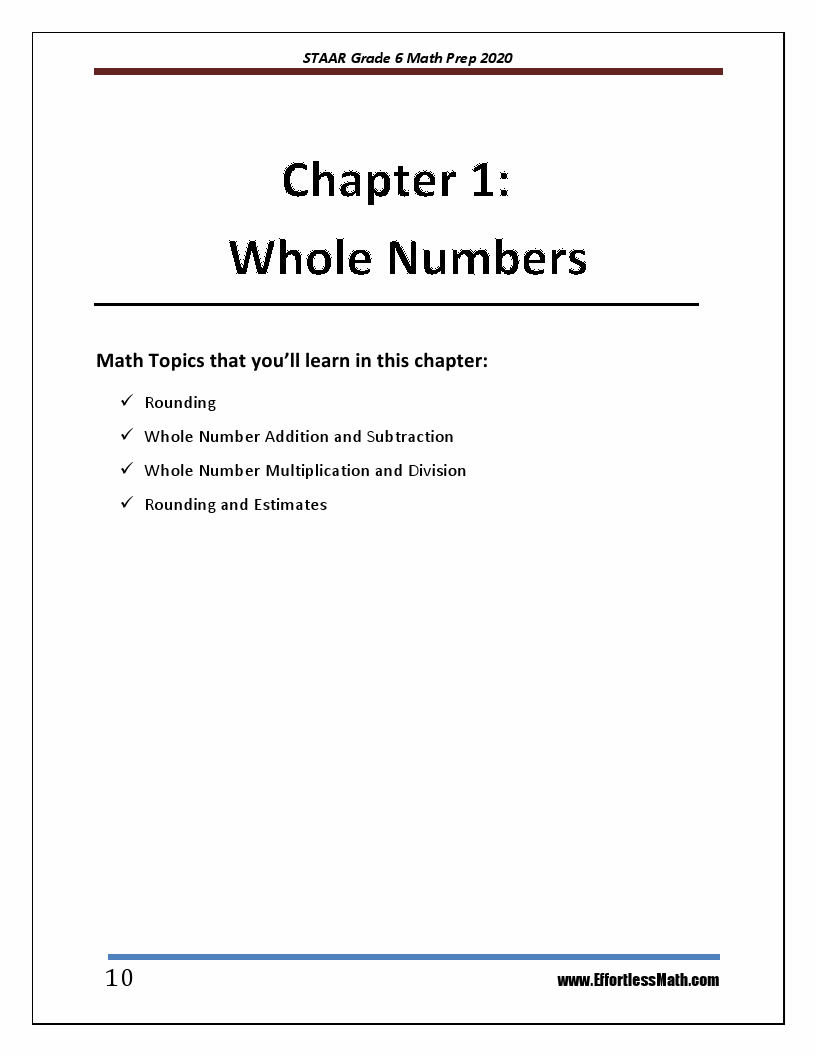 STAAR Grade 6 Math Prep 2020: A Comprehensive Review and Step-By-Step ...
