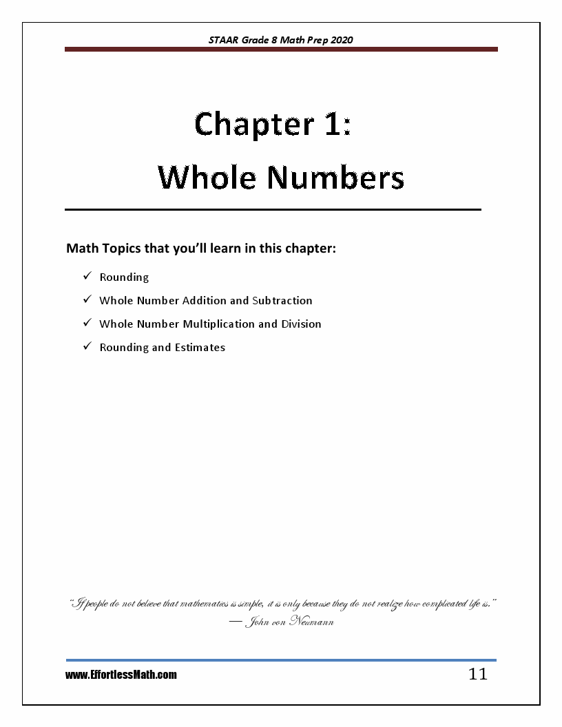 STAAR Grade 8 Math Prep 2020: A Comprehensive Review and Step-By-Step ...