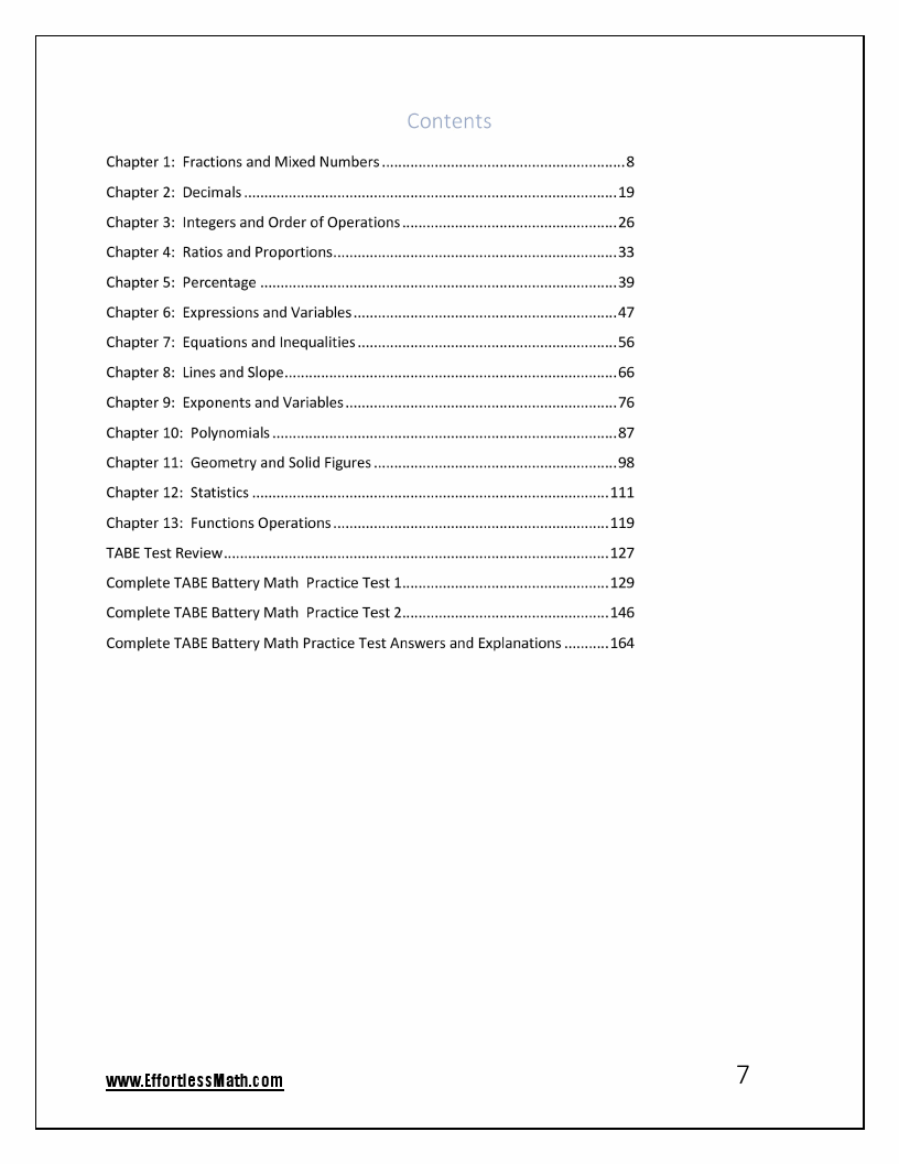 TABE Math Prep 2020-2021: The Most Comprehensive Review and Ultimate ...