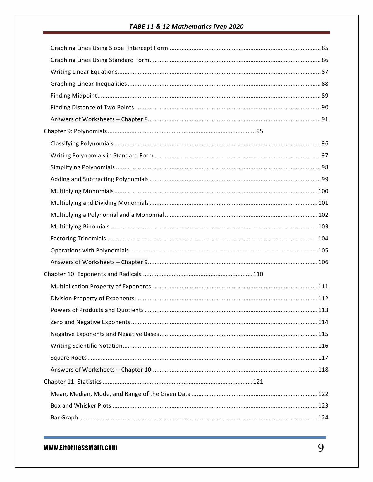 TABE Mathematics Prep 2019: A Comprehensive Review and Ultimate Guide ...