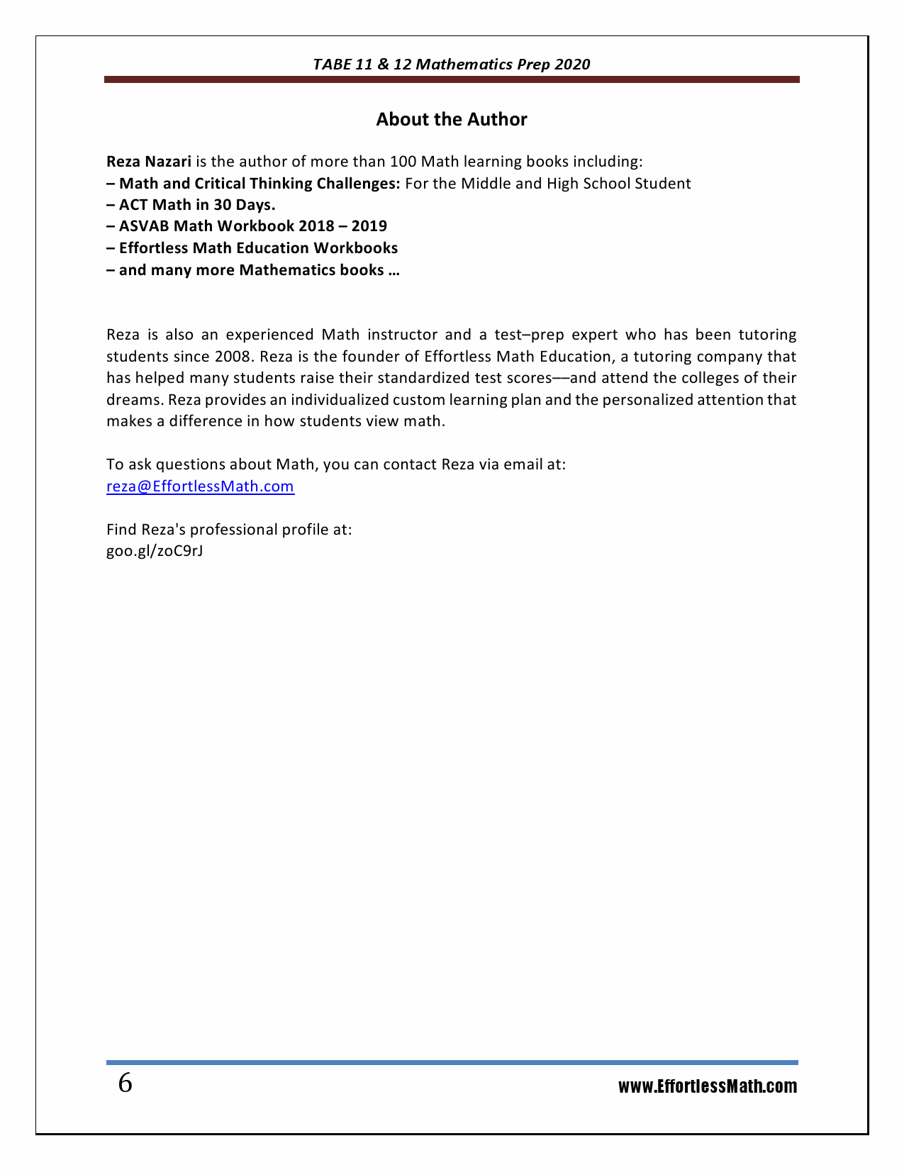 TABE Mathematics Prep 2019: A Comprehensive Review and Ultimate Guide ...