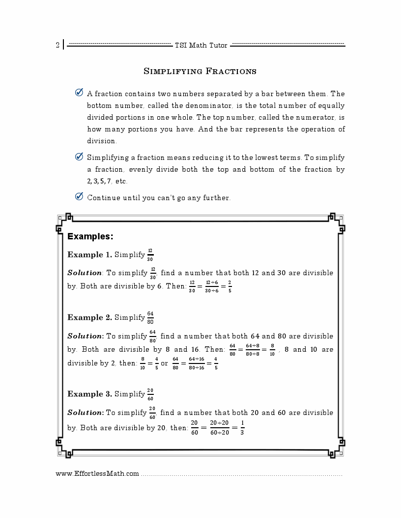 TSI Math Tutor: Everything You Need to Help Achieve an Excellent Score ...